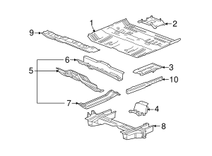 2005-2009 GM Extension 5481055 | TascaParts.com