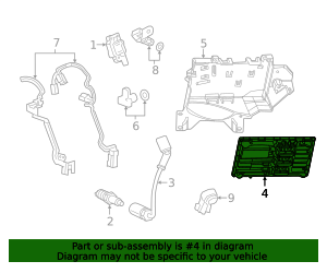 2021-2024 GM (Replaces 12711353) Engine Control Module 12719704 GM ...