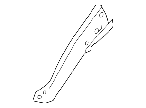 F3161-3WCAA - Fender Bracket 2014-2019 Nissan Versa Note | Nissan Parts ...