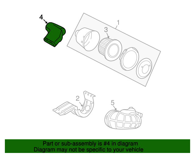 1997-2019 Ford Air Inlet F7UZ-9A675-CA | TascaParts.com