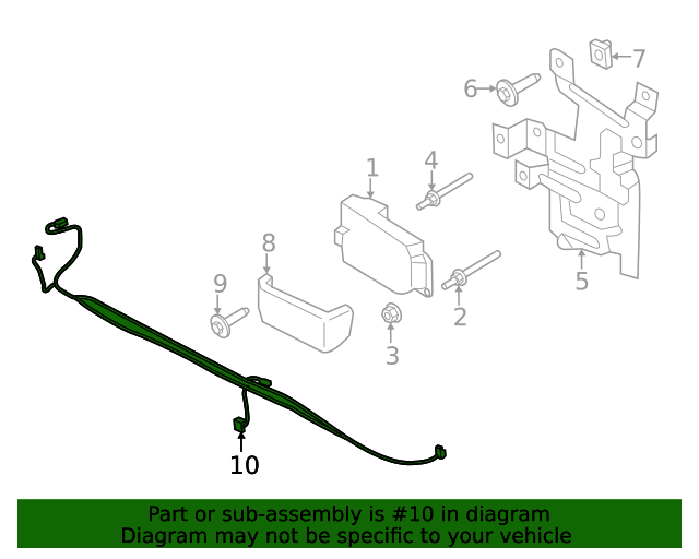 LC3Z-15K867-B - Wire Harness - 2020 Ford F-350 Super Duty | Lasco Auto ...