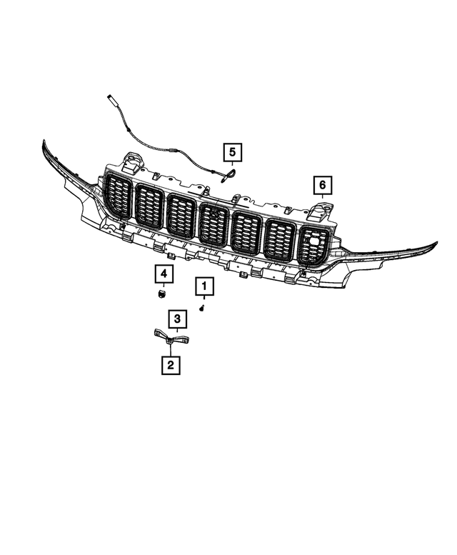 2021-2022 Jeep Washer Hose 68420863AB | Mopar Estores