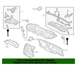 91501-SL4-003 - Clip Front Cowl - 2005-2017 Honda | Genuine Honda Parts