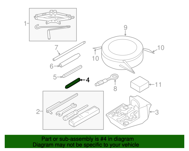 2012-2024 Porsche Wheel Cap Tool 991-613-299-00 | Porsche Marin