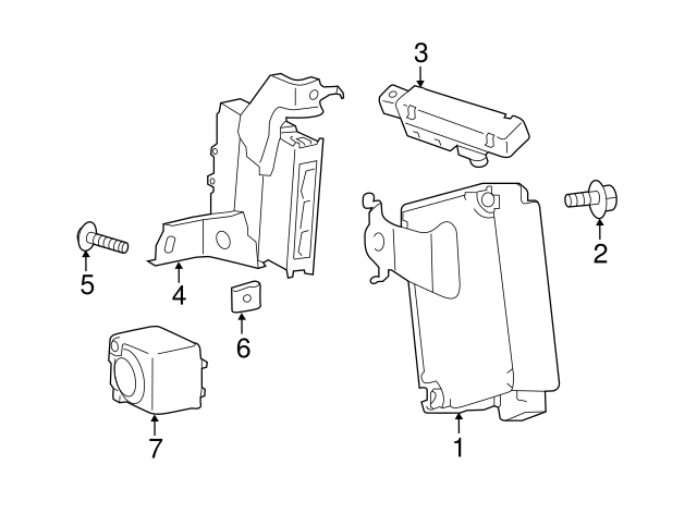 2010-2019 Toyota Antenna Assembly 89997-30070 | Toyota Parts Center
