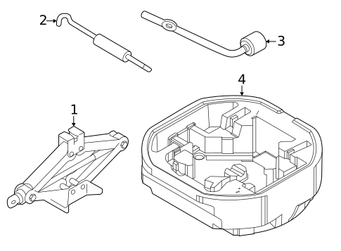 Jack & Components for 2025 Kia K5 | Kia.Parts Store