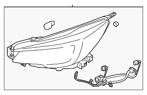 2018-2019 Subaru Headlamp Assembly 84002AL11B | Subaru Parts Store
