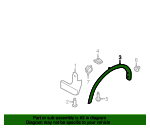 2014-2020 Nissan Rogue Wheel Opening Molding 63860-9TA1A | Nissan OEM ...