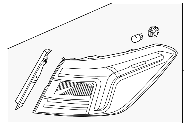 33500-T20-A01 - Tail Lamp Assembly 2022-2024 Honda Civic | Honda Parts ...