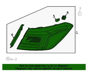 33500-T20-A01 - Tail Lamp Assembly 2022-2024 Honda Civic | Honda Parts ...