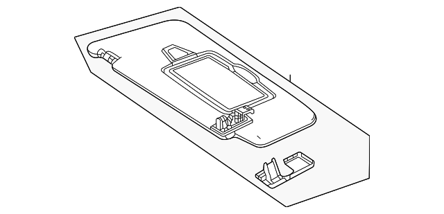 177-810-61-00-8U26 - Sun-Visor 2020-2023 Mercedes-Benz | Mercedes-Benz ...