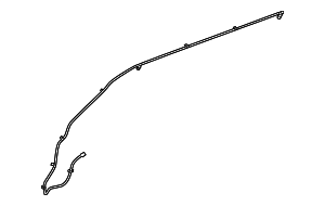 2016-2019 Ford Upper Hose FB5Z-17A605-B | TascaParts.com