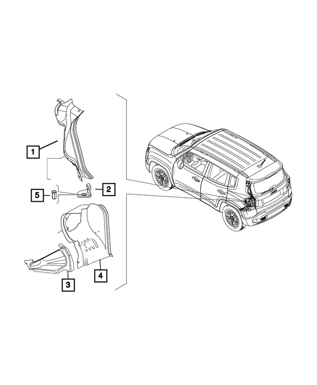 2012-2023 Mopar Installation Rivnut 6509791AA | Mopar eStore