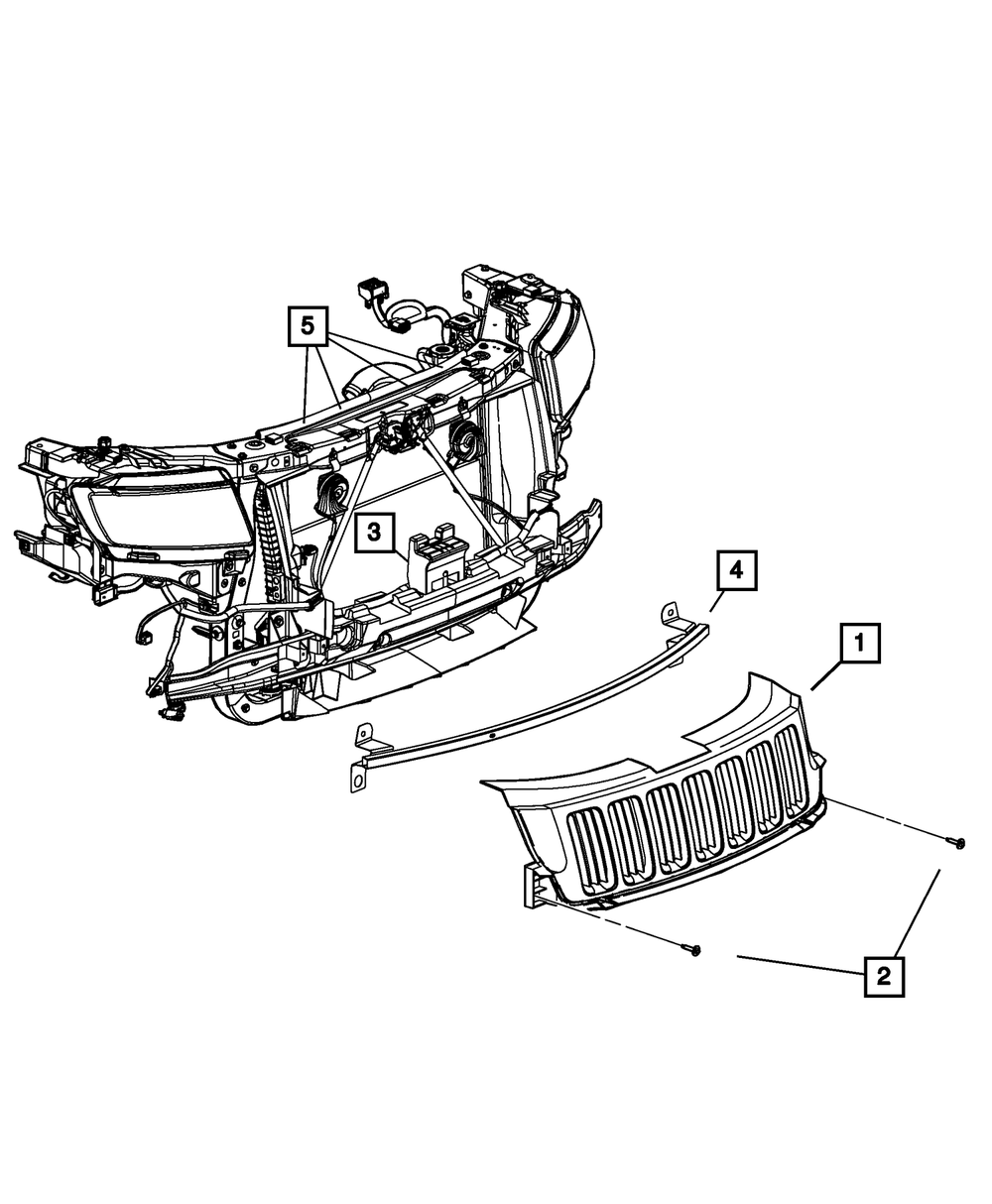 2011-2013 Jeep Grand Cherokee OEM NEW 2011-2013 Mopar Jeep Grand ...