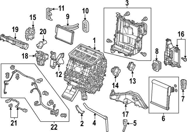 2023-2024 Honda HR-V Outer Duct 79102-3W0-A00 | Honda Factory Parts