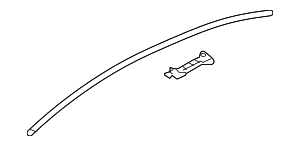 7400A172 - Drip Molding - 2008-2015 Mitsubishi Lancer | Lasco Auto Parts