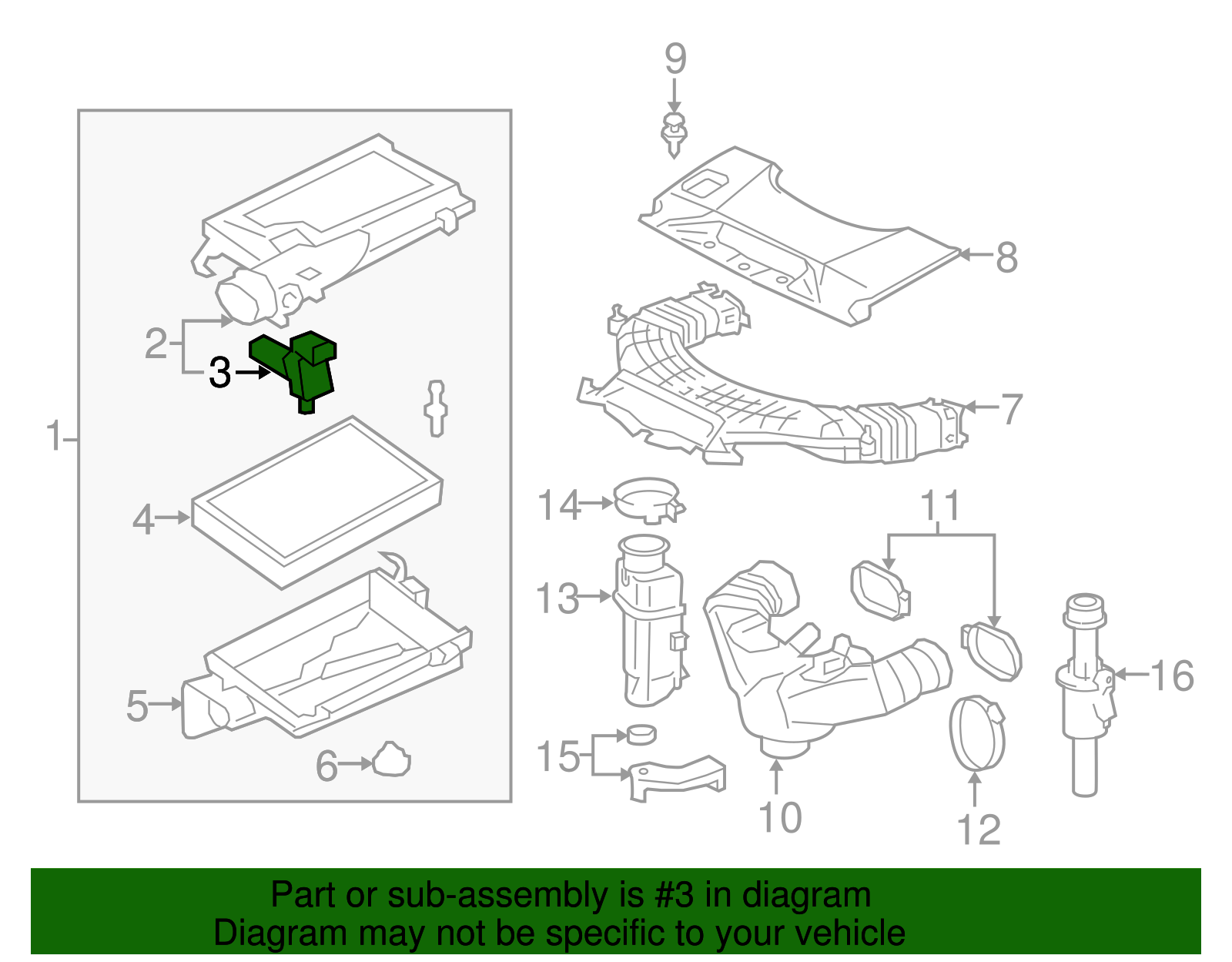 22204-38020 - Air Mass Sensor 2007-2017 Lexus | Longo Lexus Parts