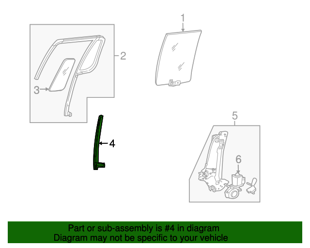 2002-2010 Ford Lower Channel 8L2Z-7825797-A | OEM Parts Online