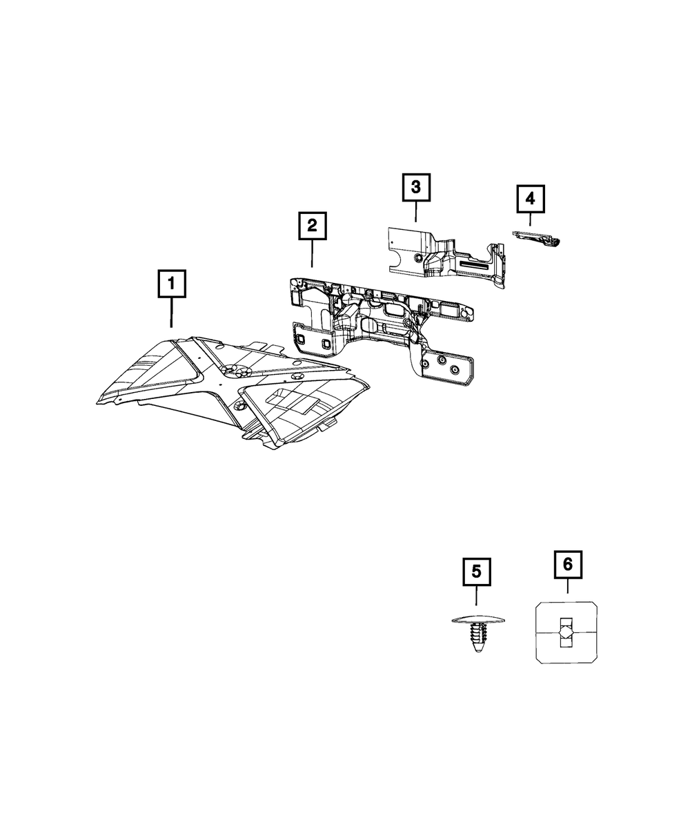 2013-2018 Jeep Dash Panel Silencer, Inner 5108300AA | Mopar.com ...