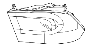 Headlamp Park And Turn Lamp, Left 68270497AE | Mopar Estores