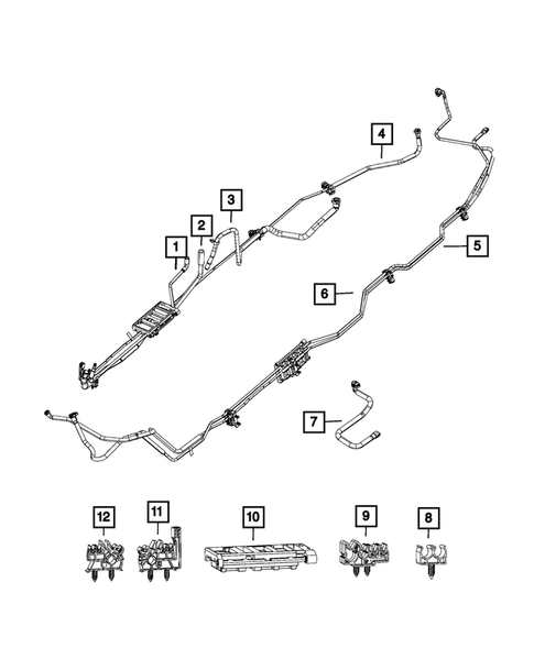 Fuel Lines for 2013 Ram 3500 | Wholesale MOPAR