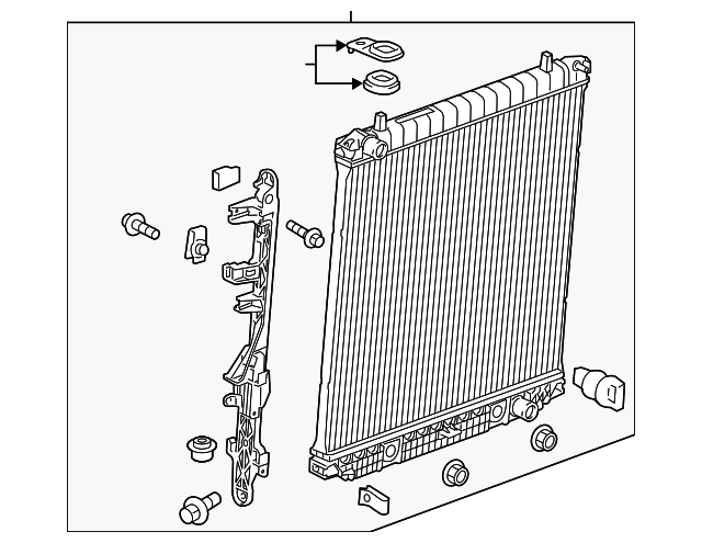 W (S)Radiator 84671375 | TascaParts.com