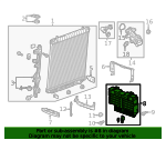 2015-2022 GM Front Bumper Shutter 84651501 GM | GMPartsDirect.com