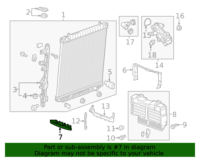 Air Inlet Baffle 86779556 | TascaParts.com