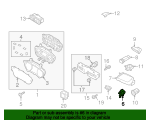 96390-B1000 - Speaker 2015-2020 Hyundai | AutoNation Parts