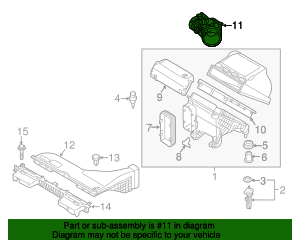 2015-2016 Hyundai Sonata Intake Tube 28130-C2600 | Hyundai Wholesale Direct