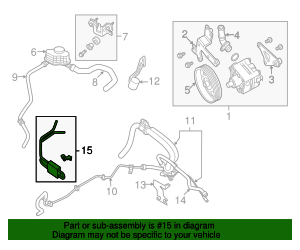 2009-2014 Nissan Maxima Power Steering Cooler 49790-9N00B ...