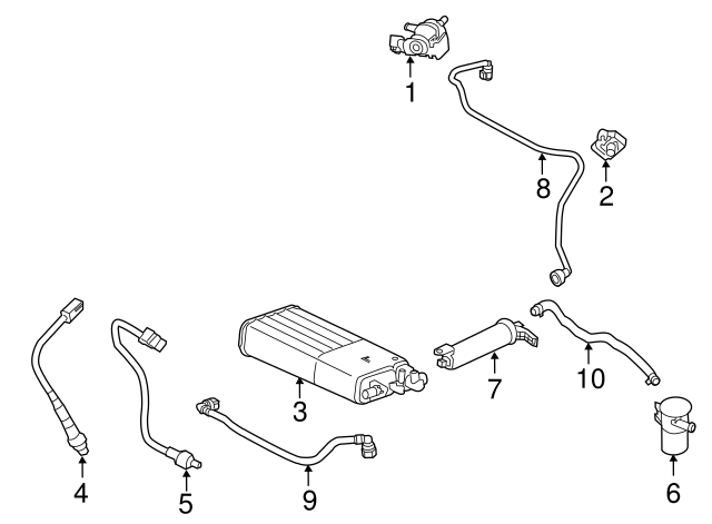 2016-2022 Kia Sportage Vapor Canister 31420-D3500 | TascaParts.com