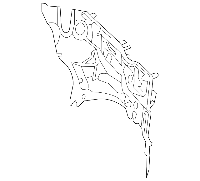 205-620-76-01 - Cowl Insulator 2015-2023 Mercedes-Benz | Mercedes-Benz ...