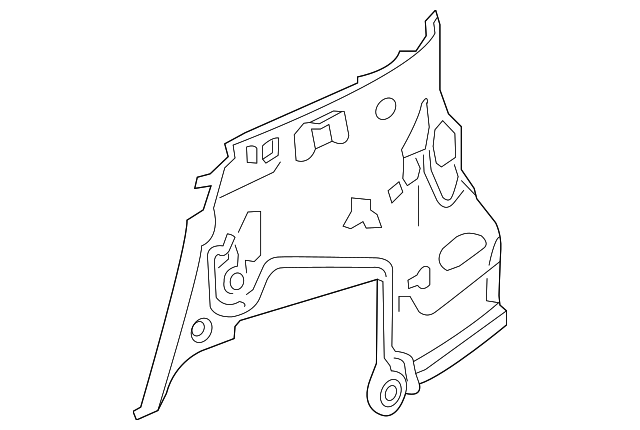 205-620-58-01 - Partition Panel 2015-2020 Mercedes-Benz | Mercedes-Benz ...