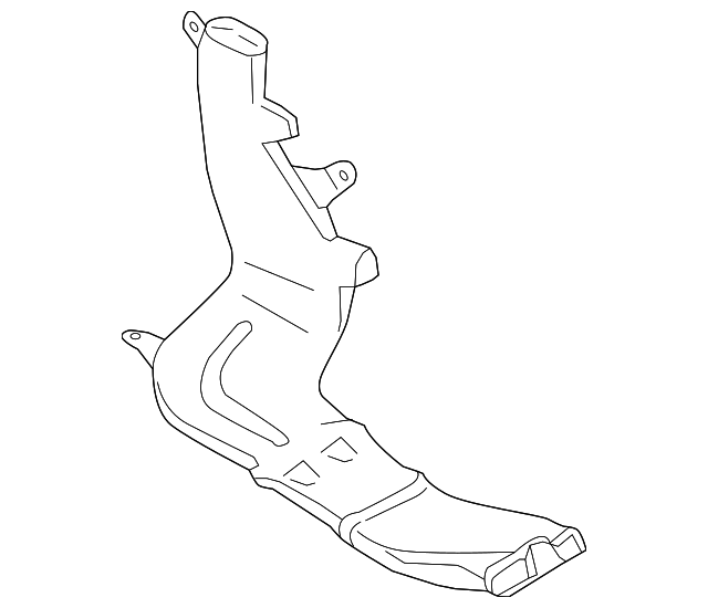 64-22-7-302-851 - Rear Duct - 2012-2021 BMW | BMWPartsHub