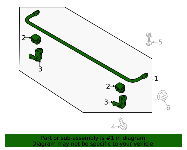 55510-L1000 - Stabilizer Bar 2021-2024 Kia K5 | Kia.Parts Store