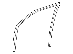 2011-2020 Toyota Sienna Window Channel (Left, Front) 68151-08020 ...