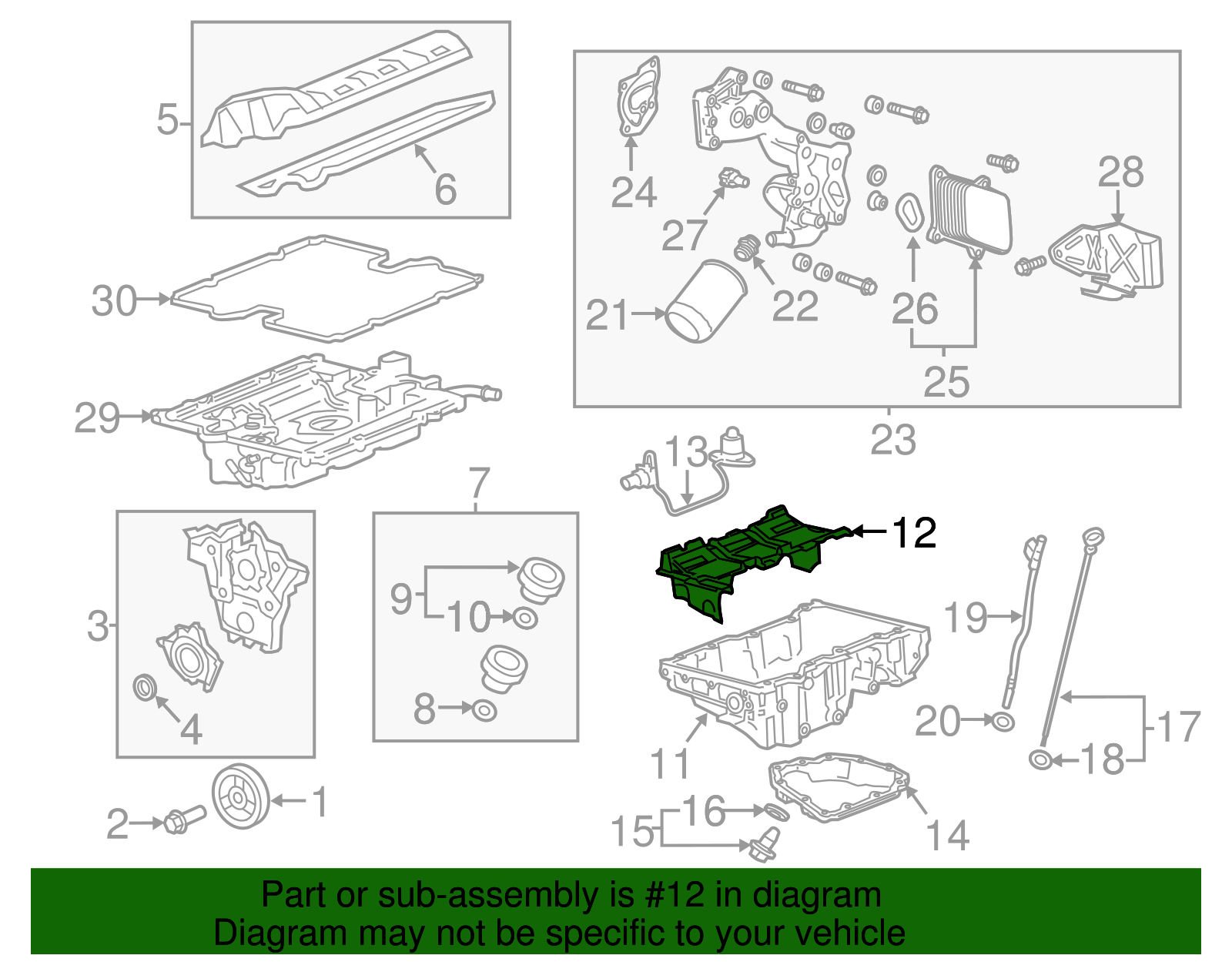 84428392 - Intake Air Baffle 2018-2019 Cadillac XTS | Gateway Buick GMC ...