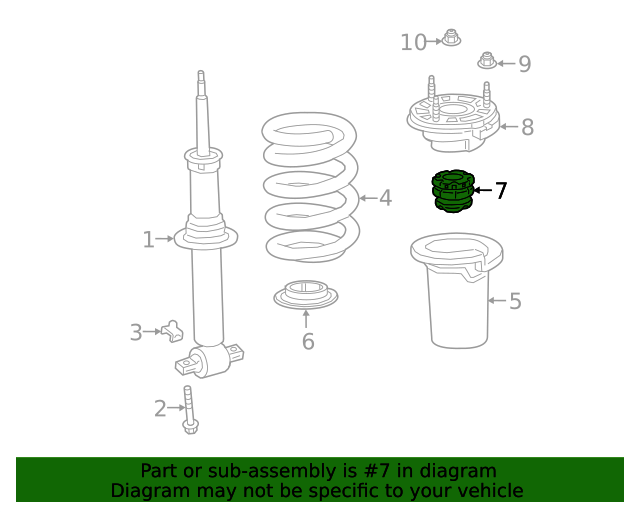 2021-2024 GM Bumper 84684006 GM | GMPartsDirect.com