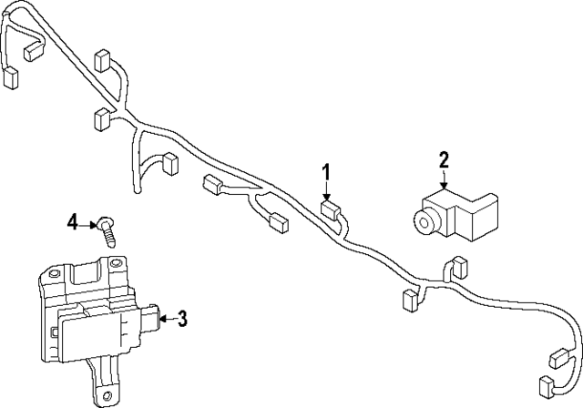 2023-2024 Kia Blind Spot Radar 99140-AT000 | QuirkParts
