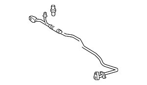 2007-2009 Volkswagen Touareg Suction Hose 7L6-820-744-BP | vwpartscente