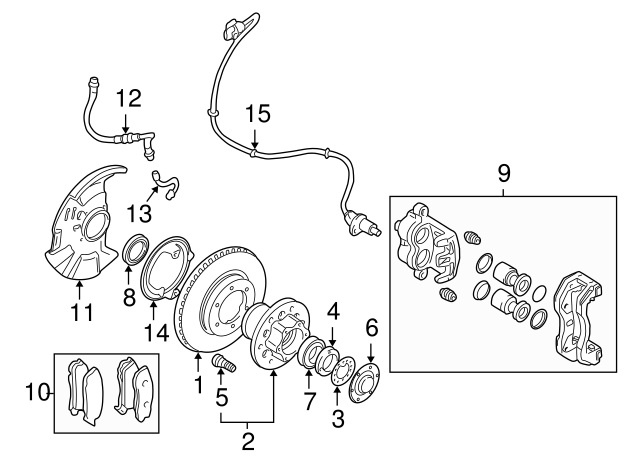 MB699716 - Rotor 2000-2004 Mitsubishi Montero Sport | Mitsubishi Motors ...