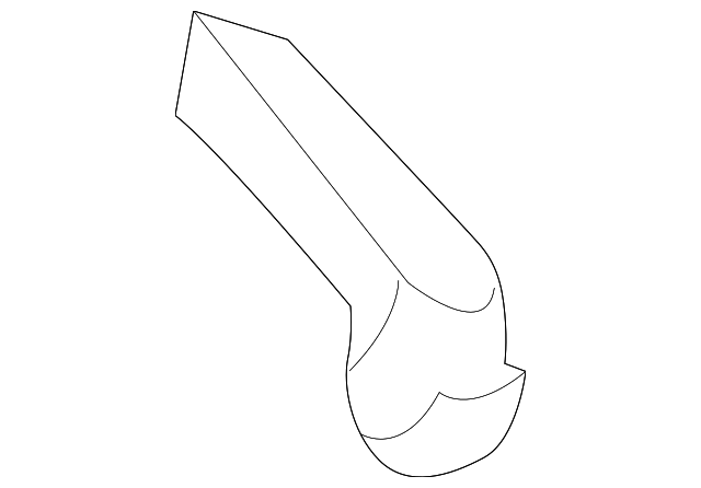 2019-2024 Chevrolet Blazer External Passenger Side Trim Bracket ...
