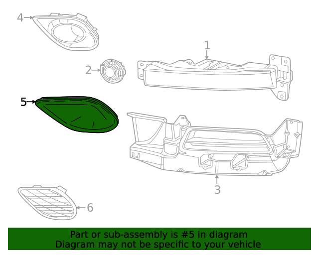 2015-2023 Dodge Charger Bracket 68280430AA | TascaParts.com