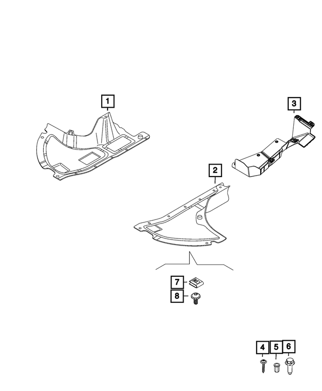 2024 Ram ProMaster EV Extension Front Belly Pan 68575516AA | Canada ...