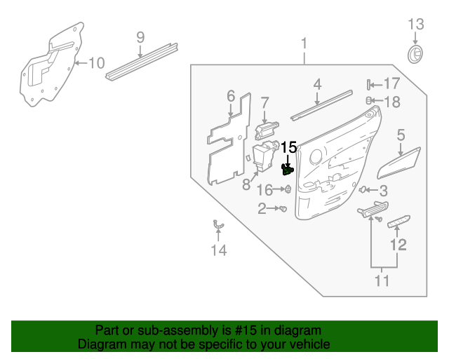 15236027 - Plate 2006 Pontiac Grand Prix | AutoNationParts.com