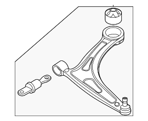 54500-L1000 - Lower Control Arm 2021-2025 Kia K5 | Kia.Parts Store