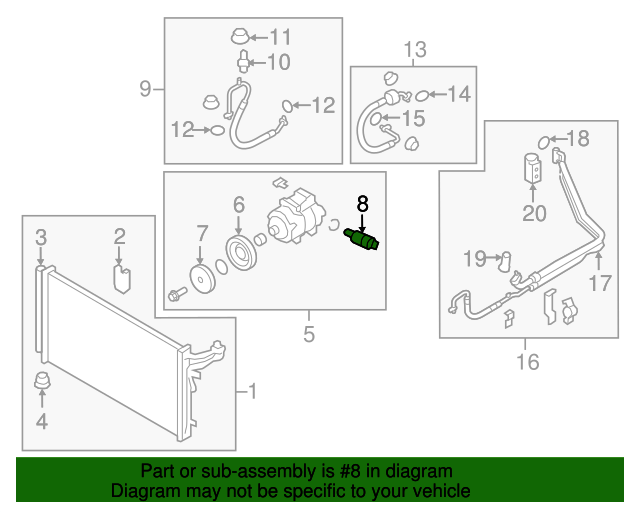 976742p100 - 2016-2017 Kia K900 Control Valve | Kia LA Parts