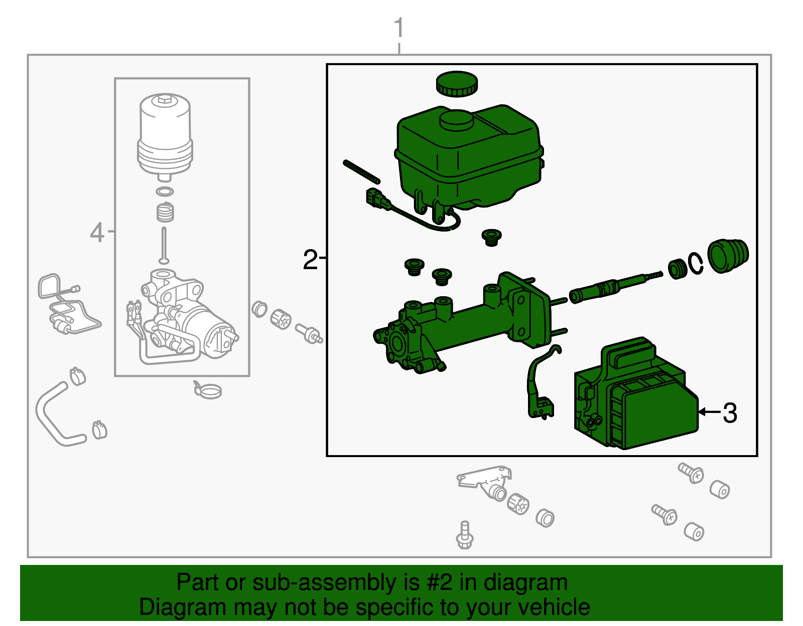 2013-2015 Toyota Tacoma 2013-2015 Toyota Tacoma - Master Cylinder 47025 ...
