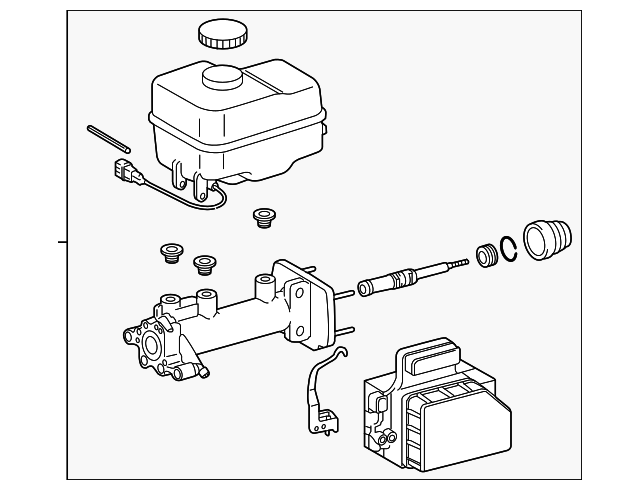 2012-2015 Toyota Tacoma Master Cylinder 47025-04034 | Toyota Parts Center